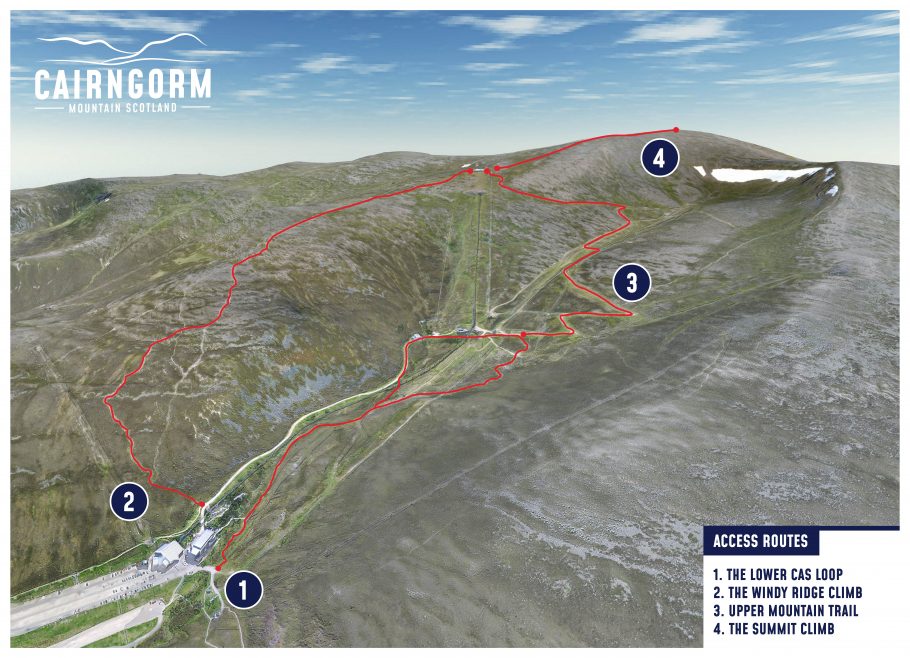 Area Map - Cairngorm Mountain